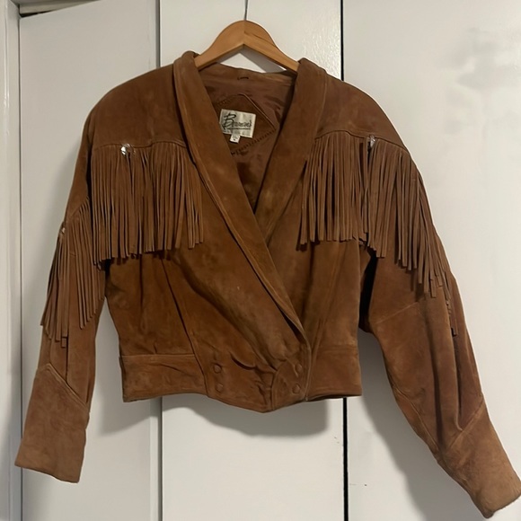 Jackets & Coats | Vintage Bermans Leather Hide Jacket | Poshmark